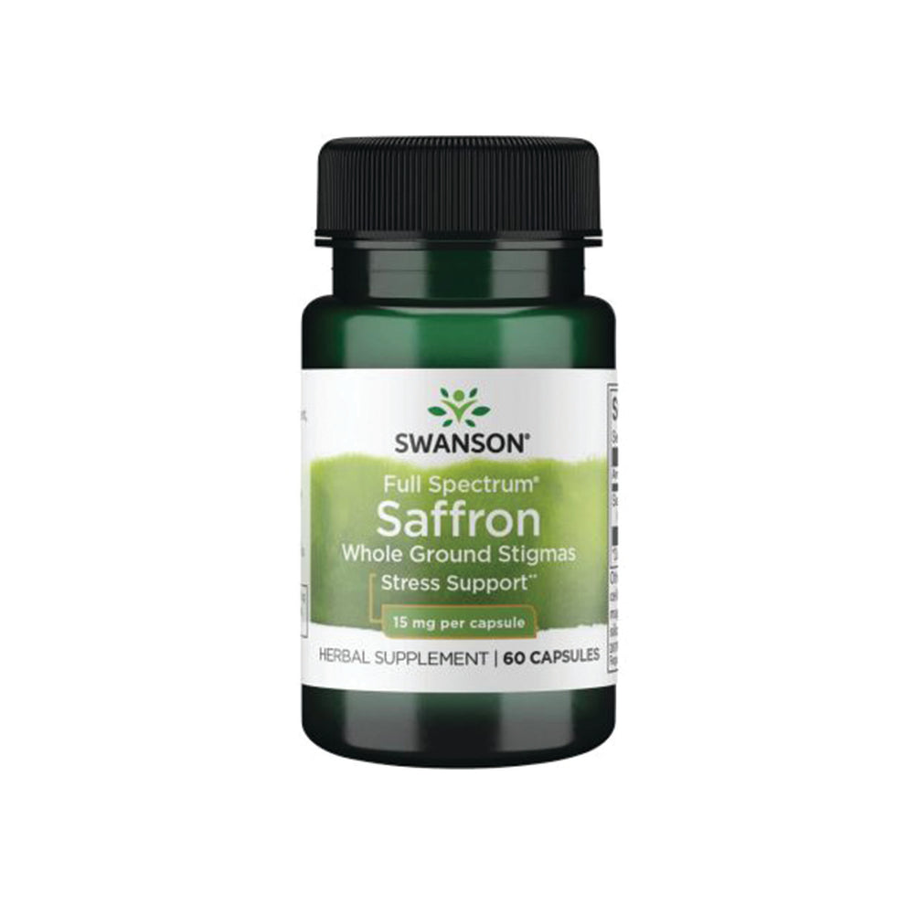 Swanson, Full Spectrum Saffron, 15 mg - 100 Capsules – Suppist